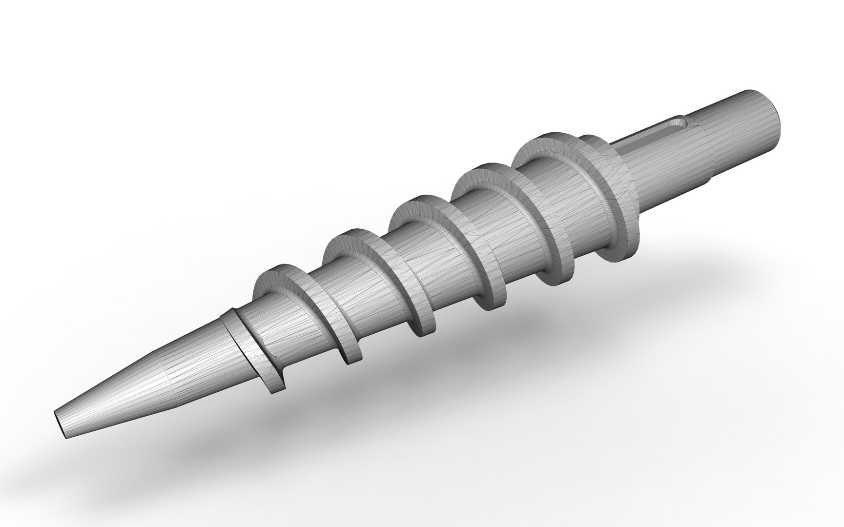 Extruder Conical Screw 3D Model - TurboSquid 1524433