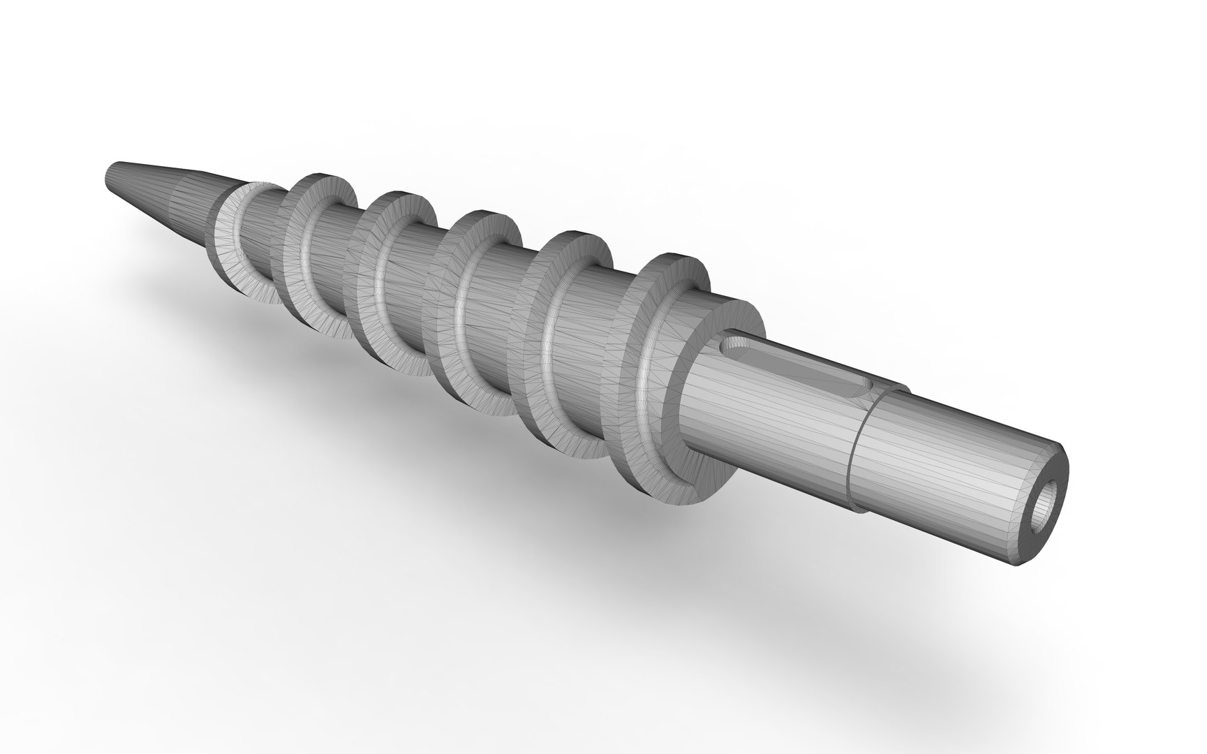 Extruder Conical Screw 3D Model - TurboSquid 1524433