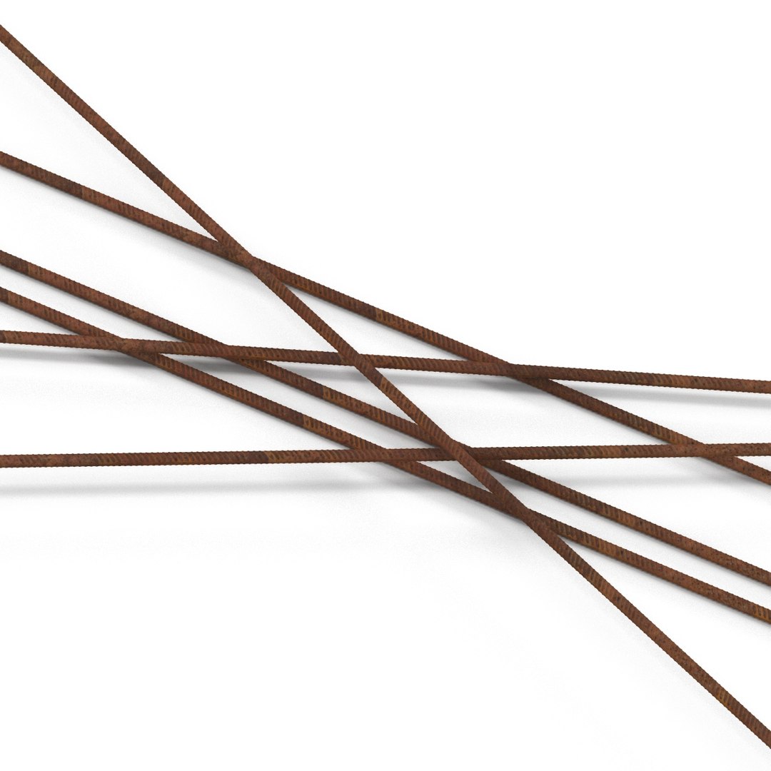 Sreel Rusty Rebar Obj