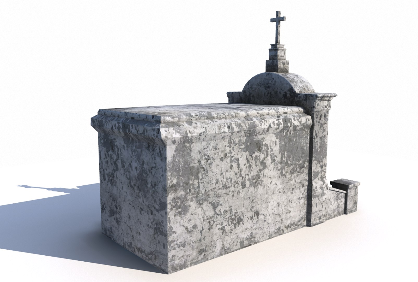 3D mausoleum - model - TurboSquid 1452218