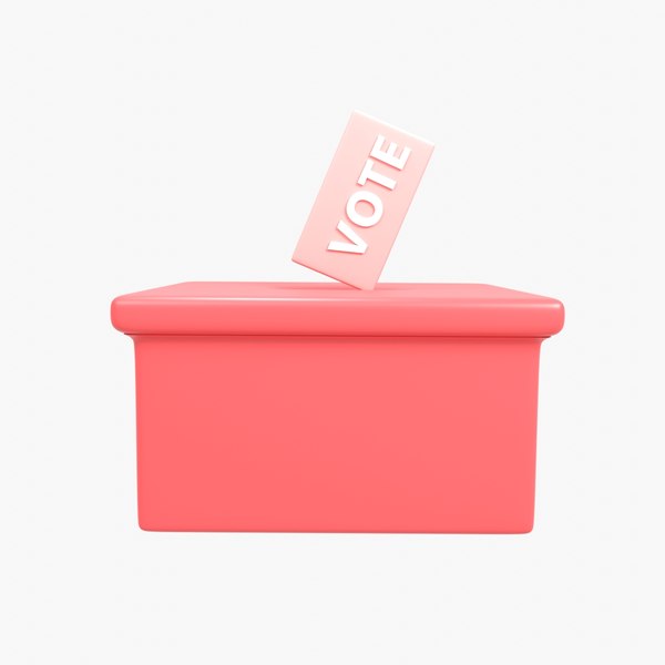 3D Election Vote - TurboSquid 1980815