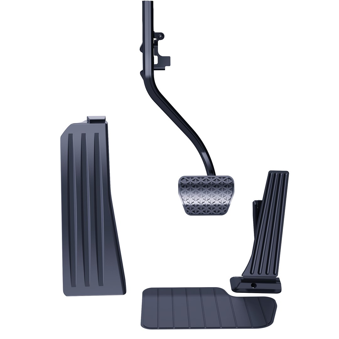 3ds Max Pedals Brake Accelerator
