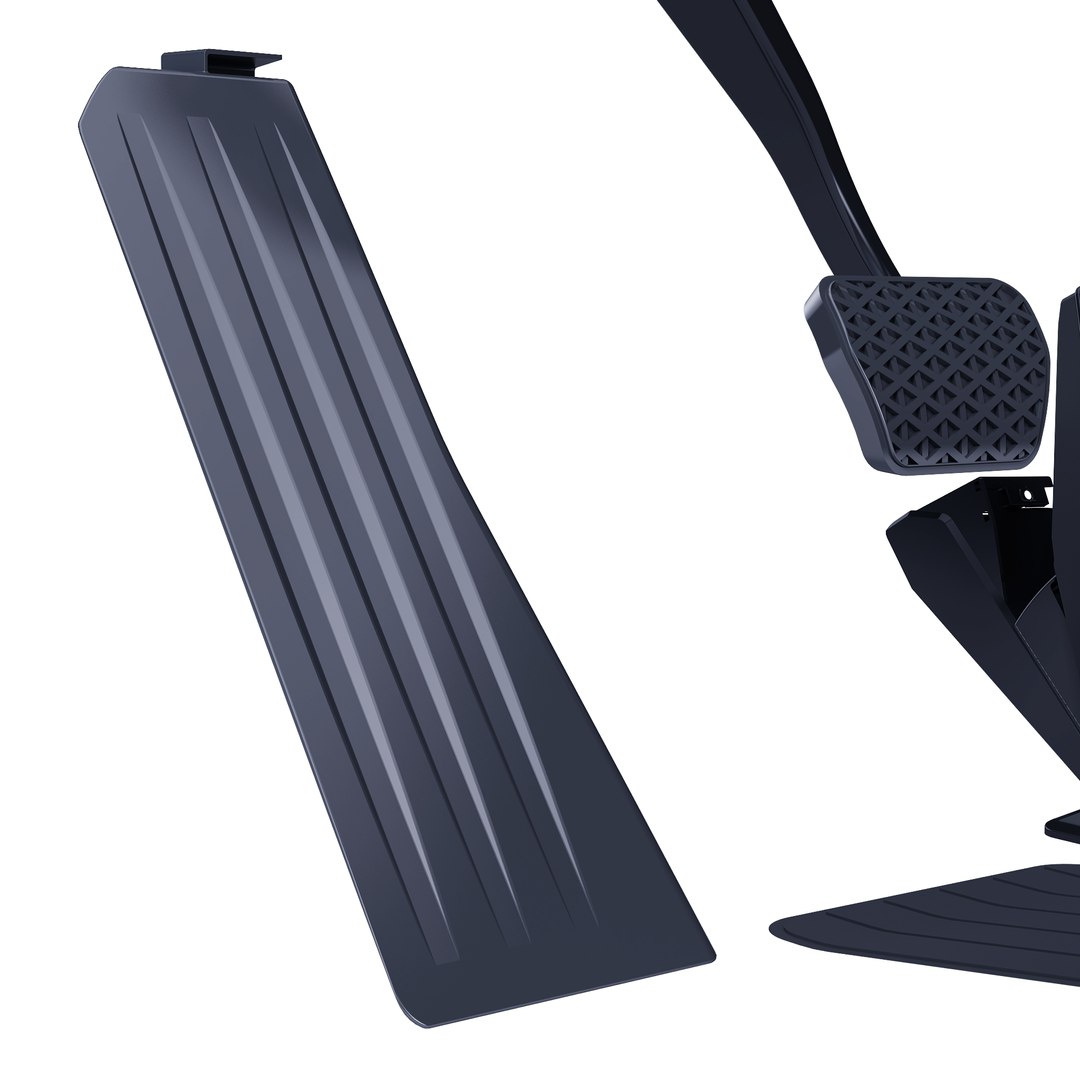 3ds Max Pedals Brake Accelerator