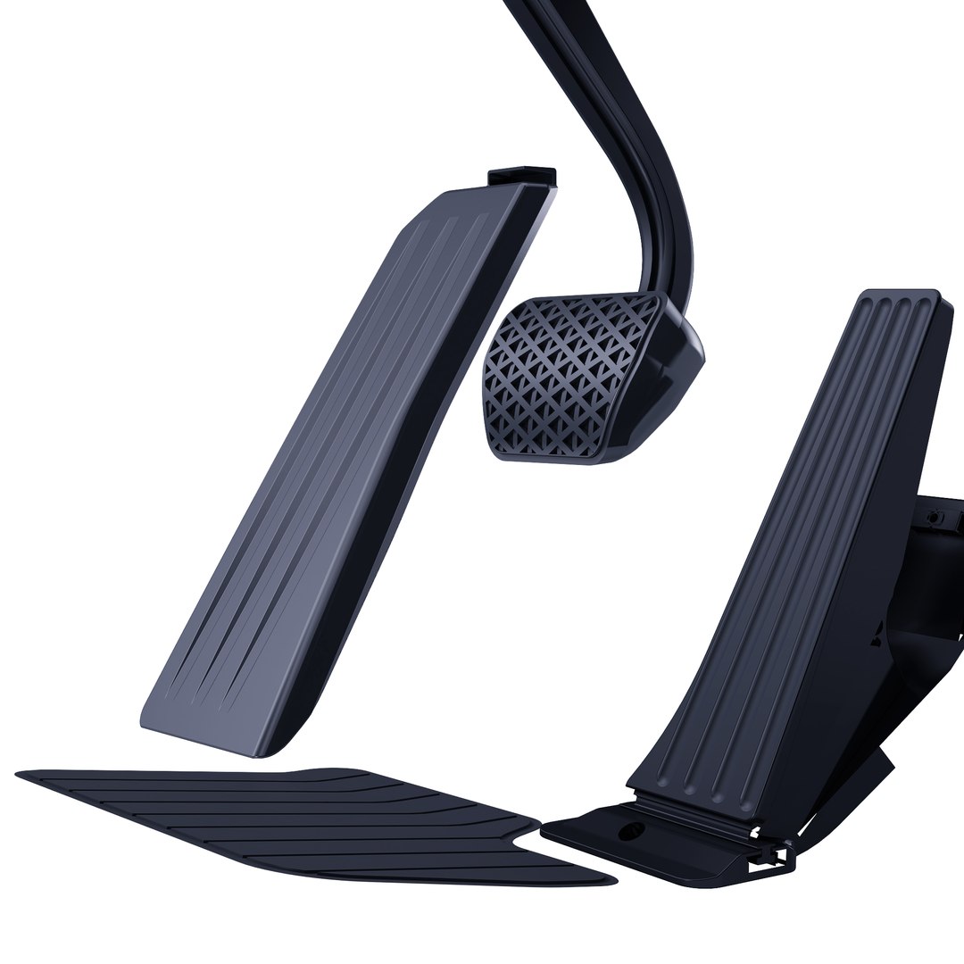 3ds Max Pedals Brake Accelerator