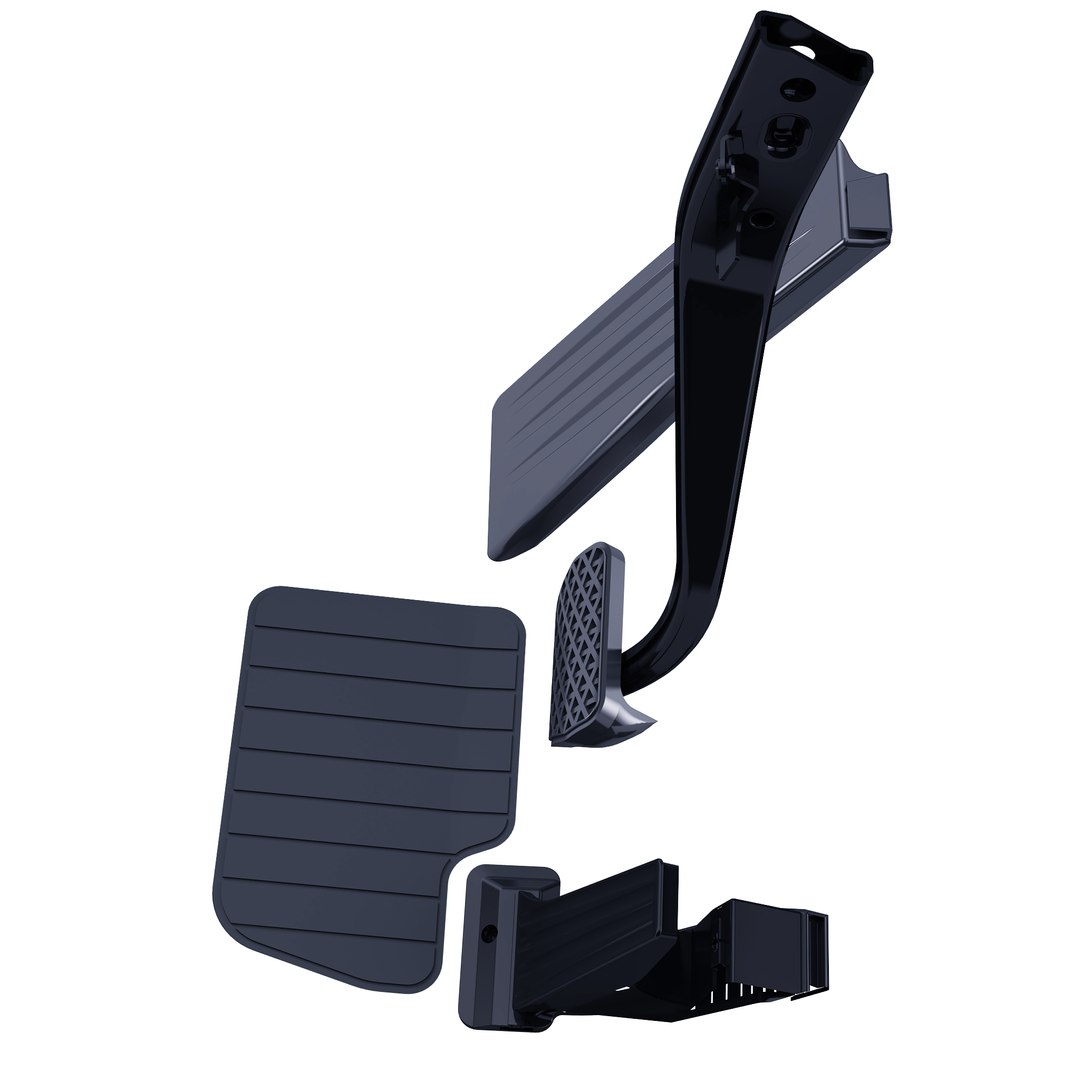 3ds Max Pedals Brake Accelerator