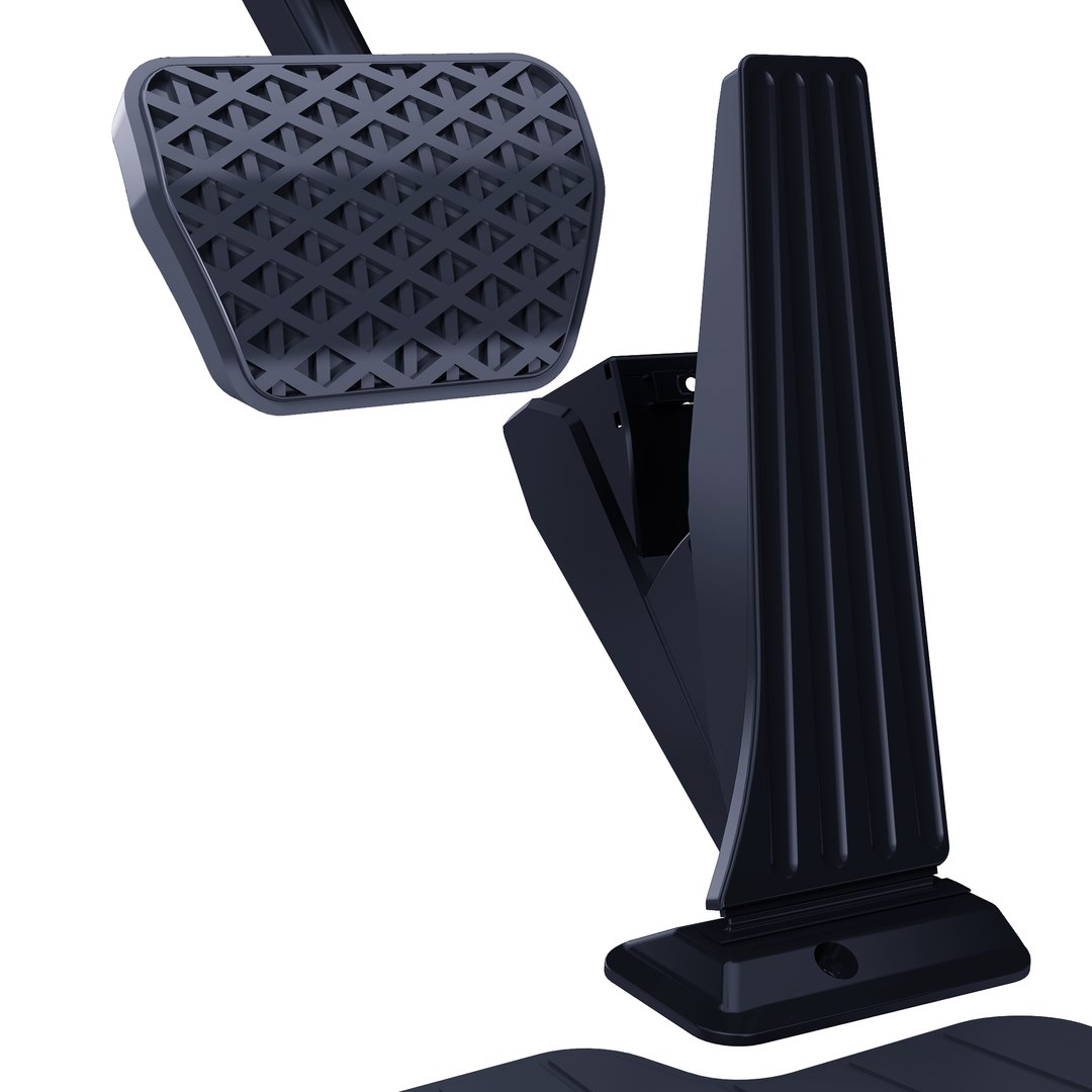 3ds Max Pedals Brake Accelerator