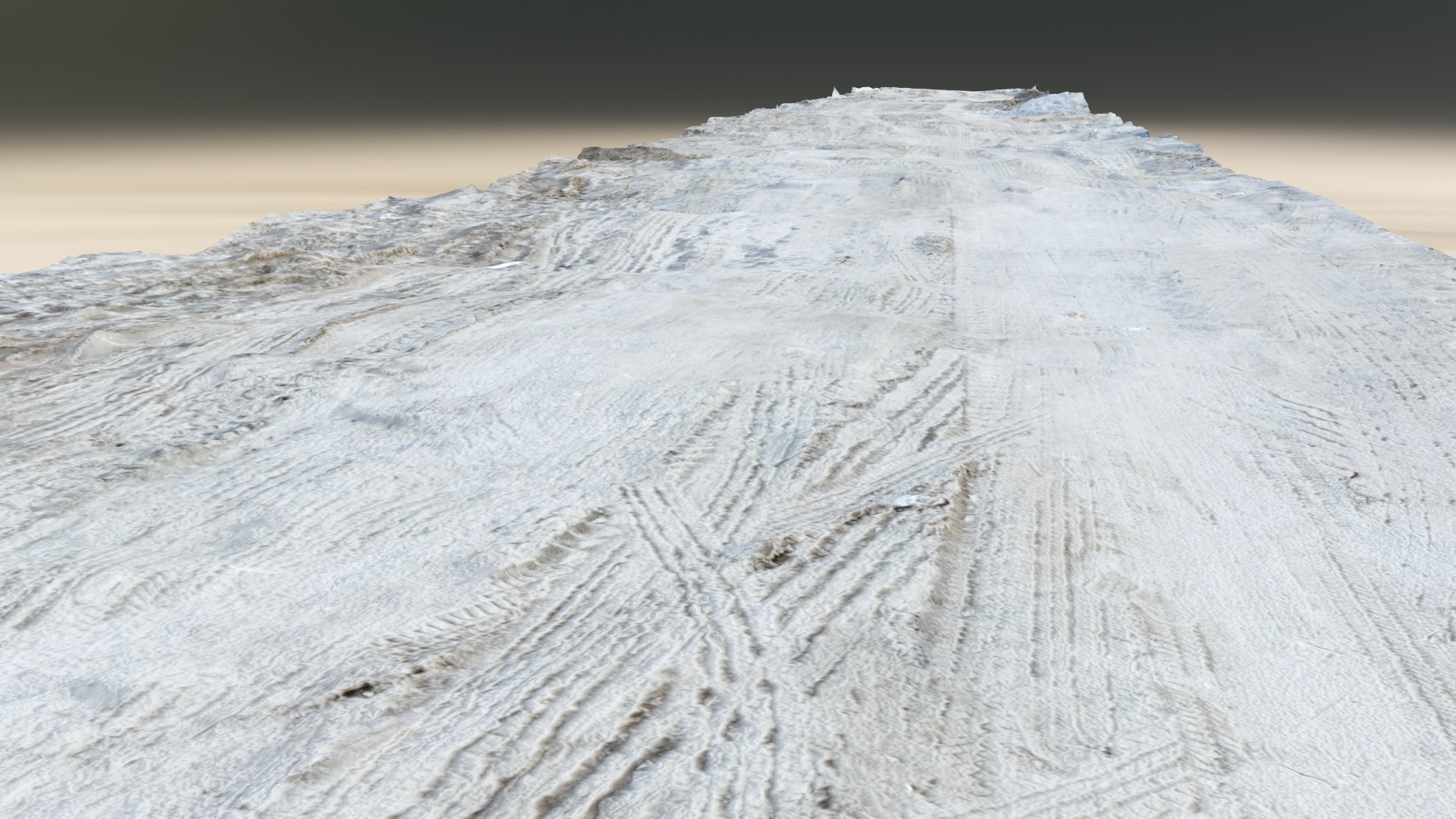 3D Muddy Road Model - TurboSquid 1617667