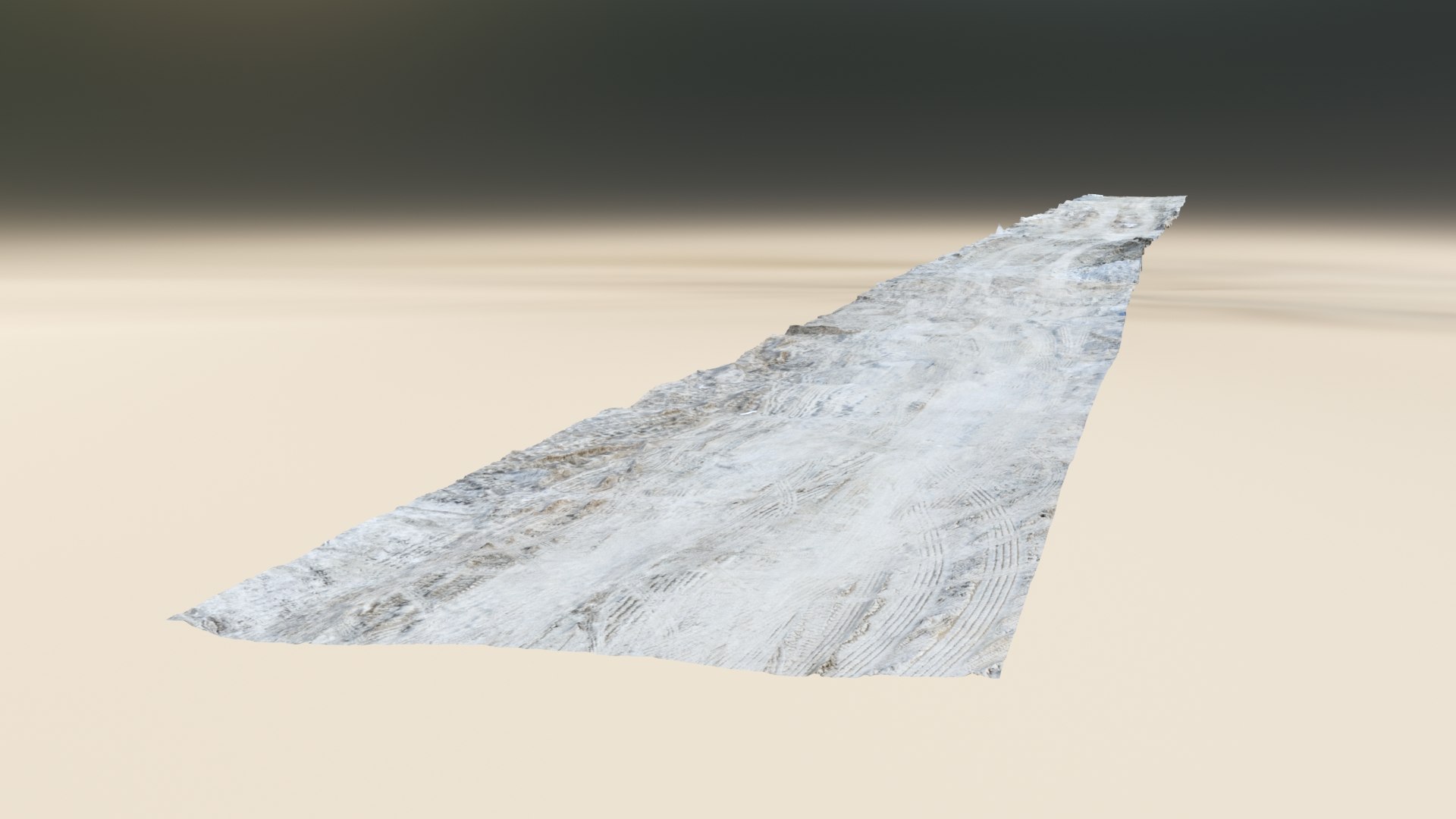 3D Muddy Road Model - TurboSquid 1617667