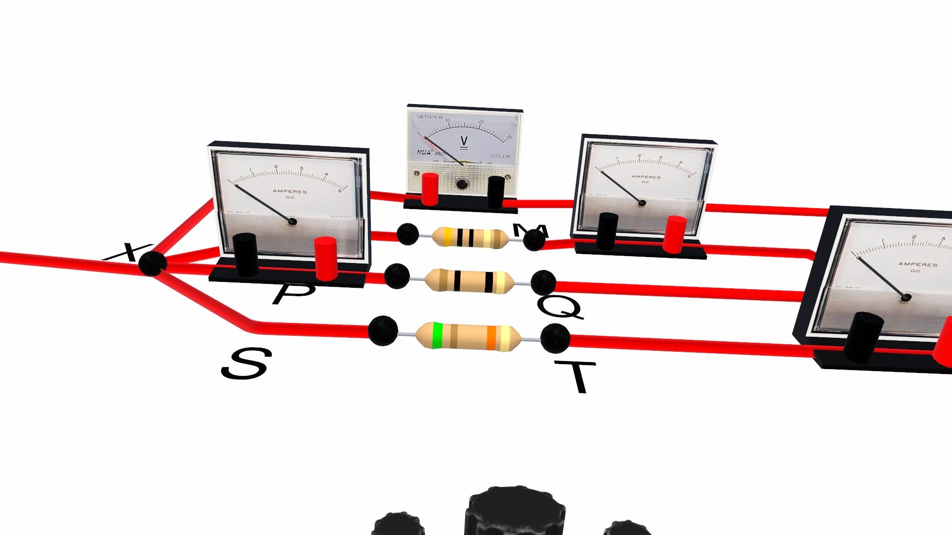 3D Electric Circuit Model - TurboSquid 2355197