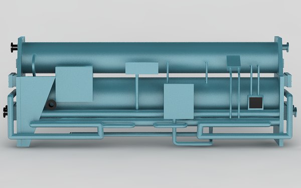 modelo 3d Chillers York IsoFlow SingleStage Absorcion Chiller ...
