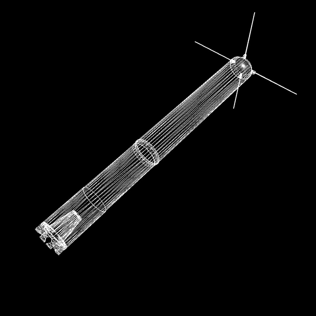 3d Anti-ship Decoy Nulka Model