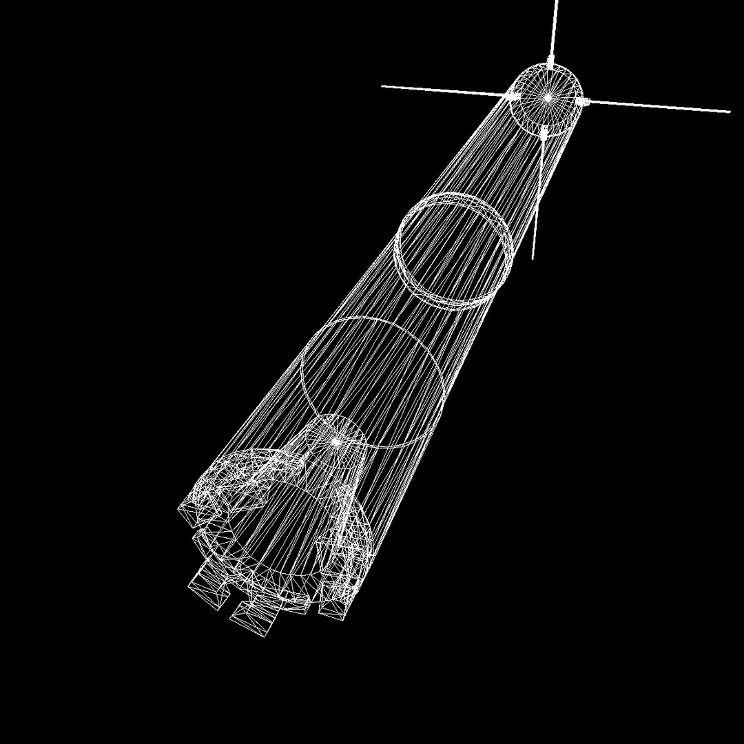 3d Anti-ship Decoy Nulka Model