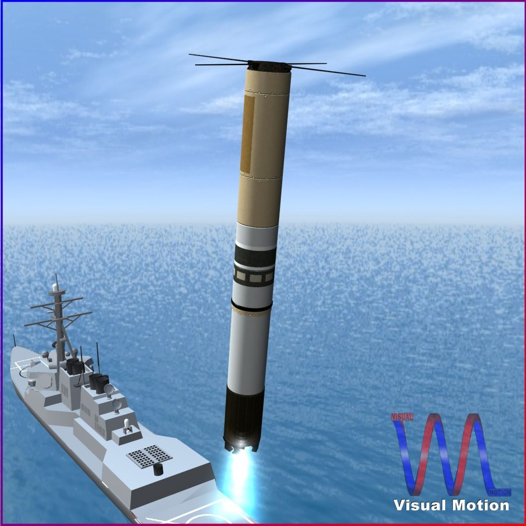 3d Anti-ship Decoy Nulka Model