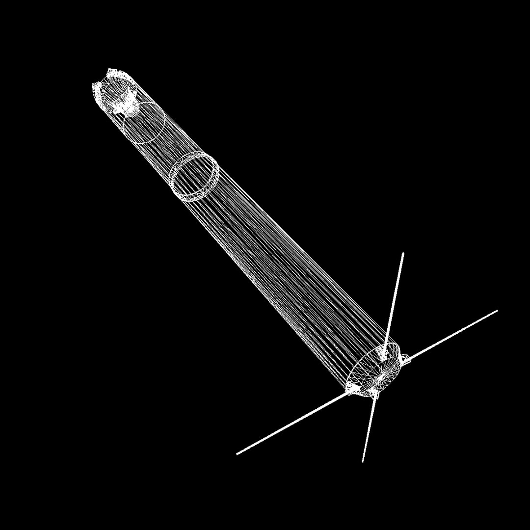 3d Anti-ship Decoy Nulka Model