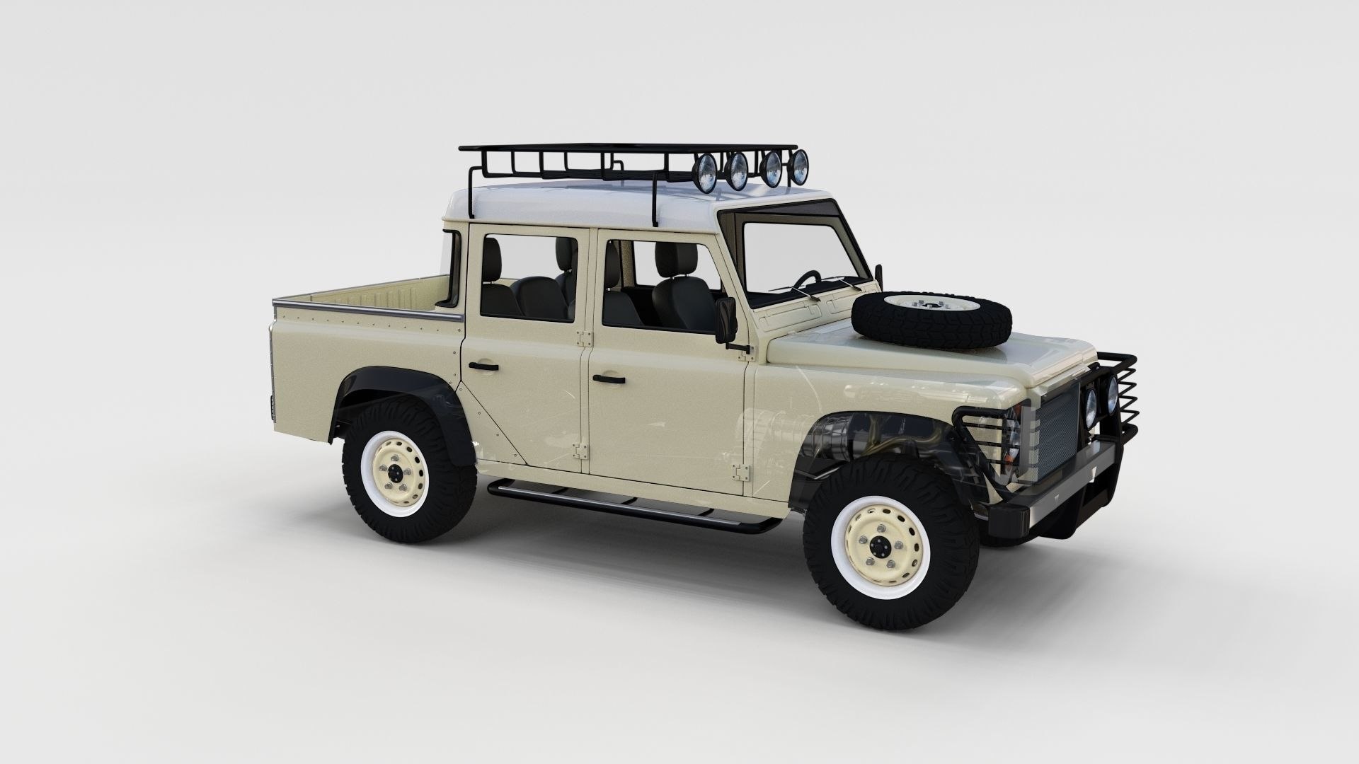 3d Land Rover Defender 110