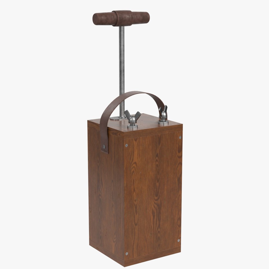 Dynamite Plunger 2 3D Model - TurboSquid 1887564