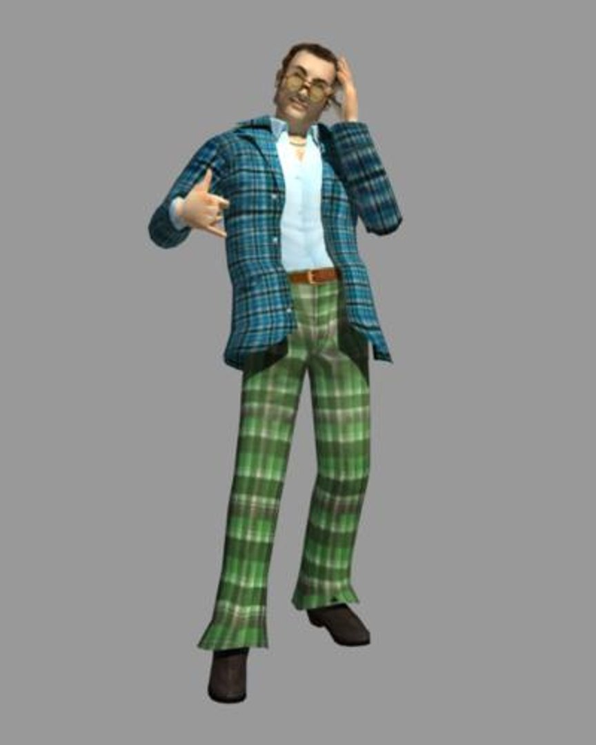 Phil Man 3d Model