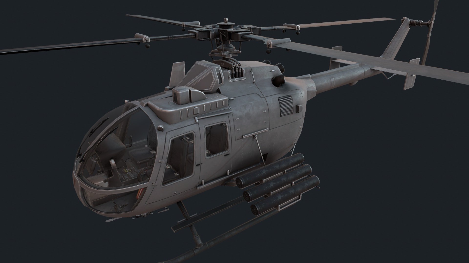 3D Bo 105 Mbb - TurboSquid 1539021