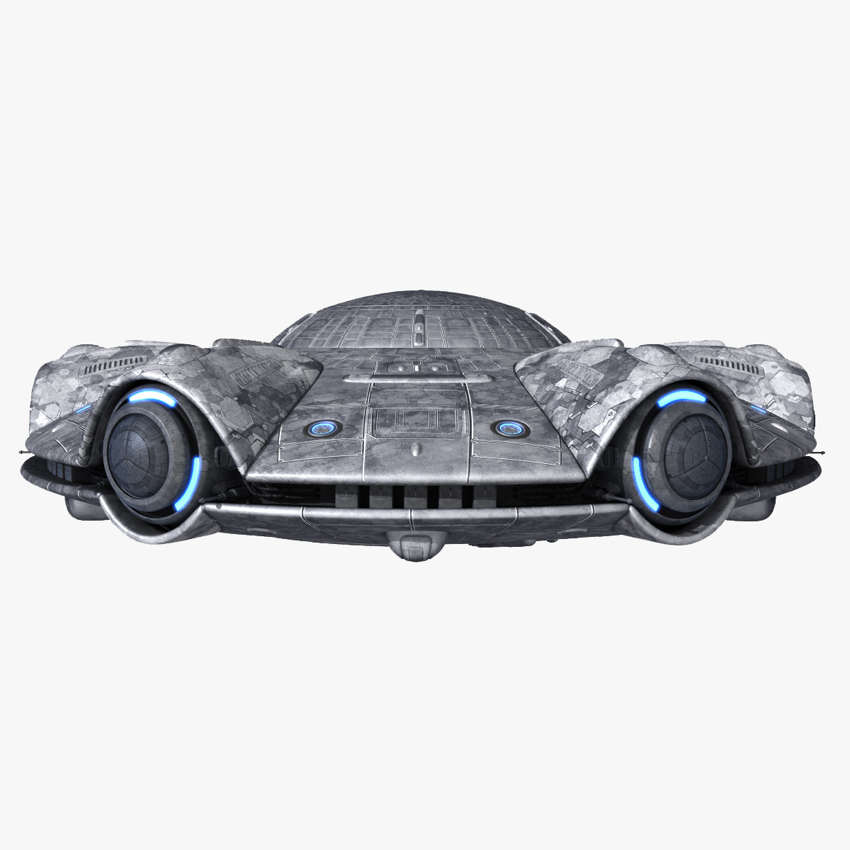 alien flying saucer 3d lwo