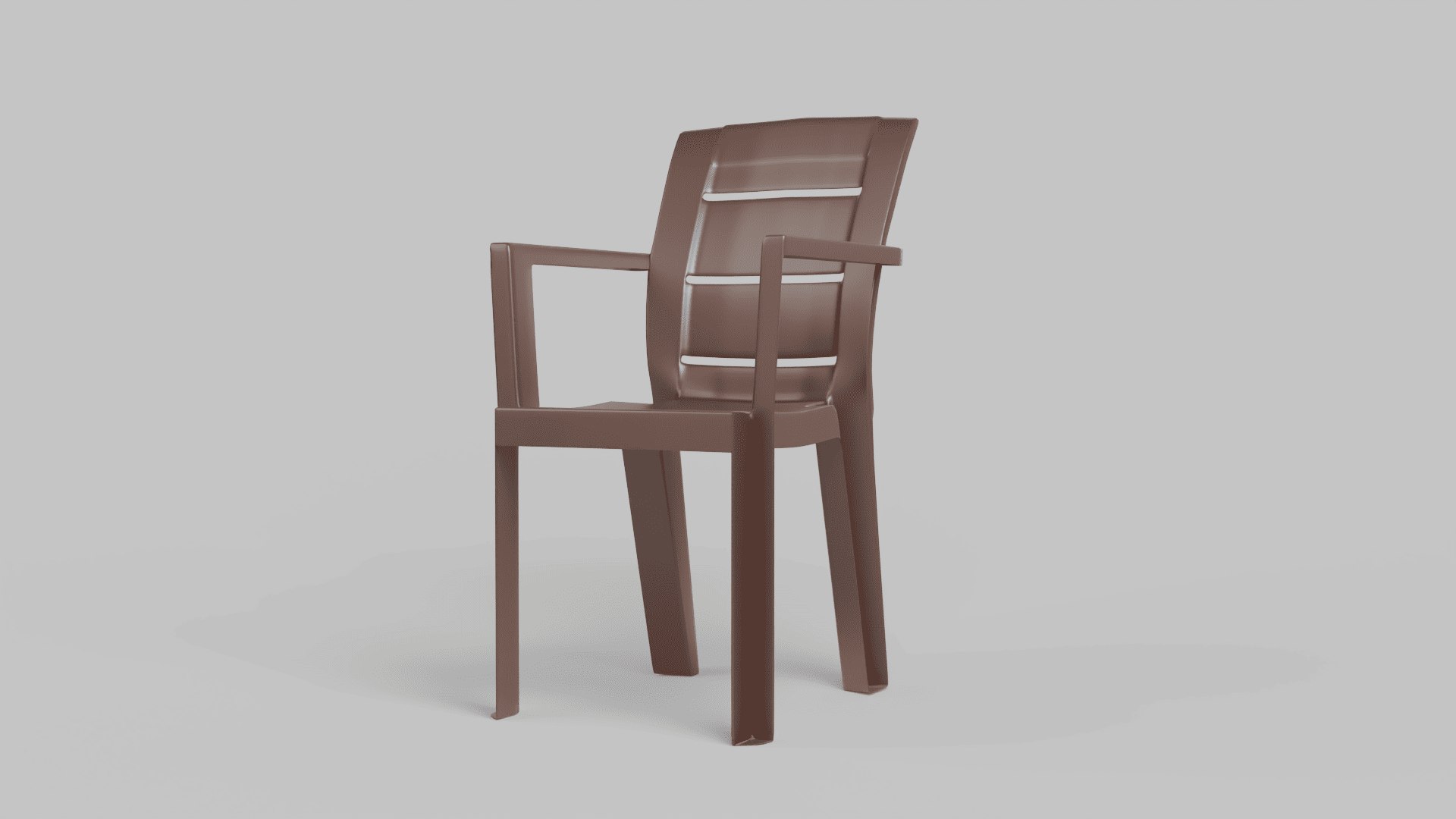 3D Plastic Chair Model - TurboSquid 2349647