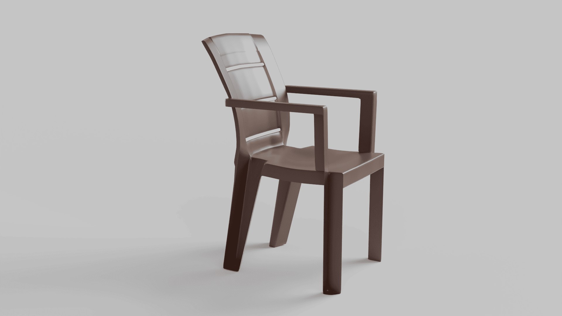 3D Plastic Chair Model - TurboSquid 2349647