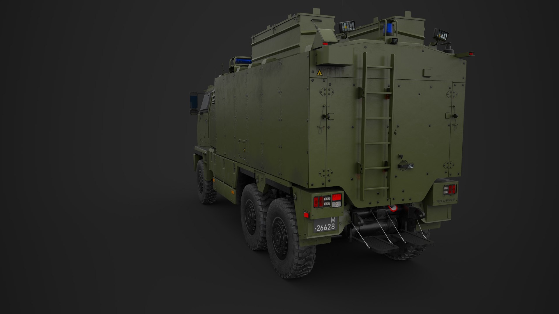 Mowag Durro III Model - TurboSquid 2262705