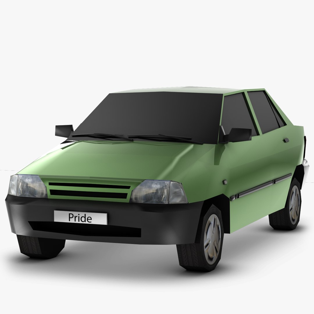 Pride - 3 Versions 3d Model