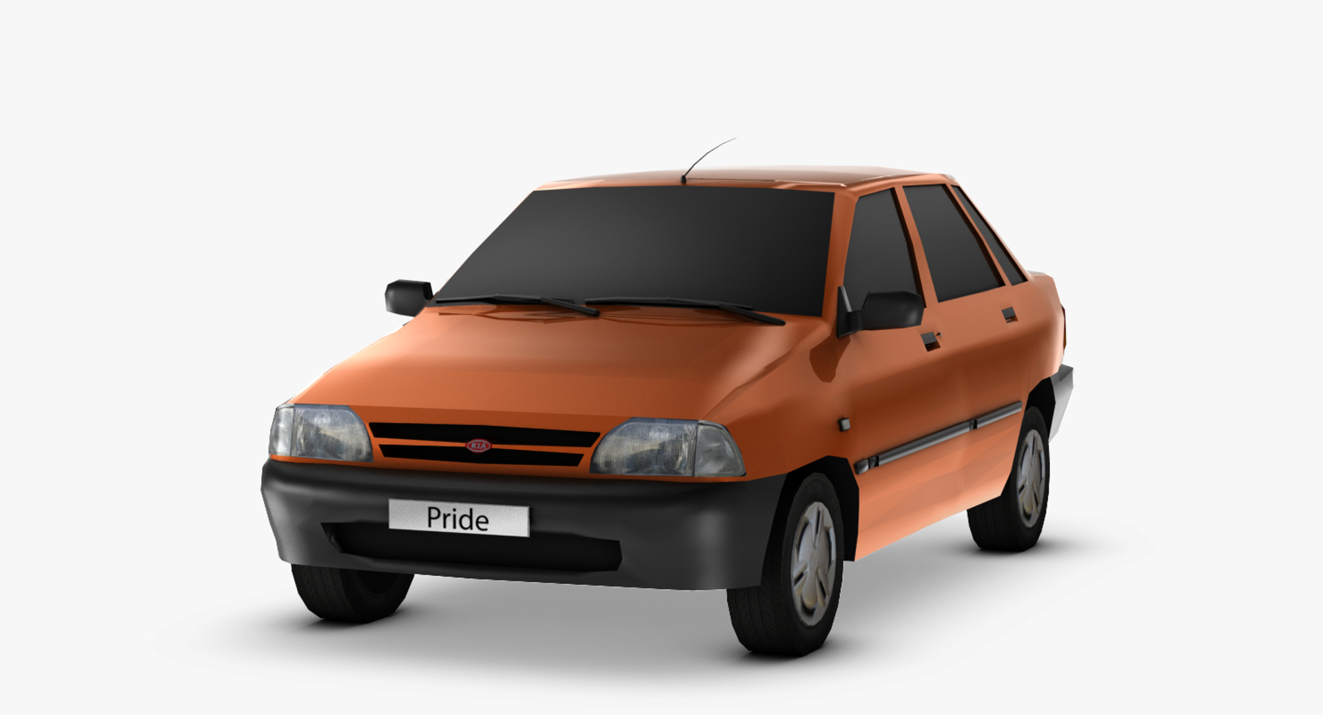 Pride - 3 Versions 3d Model