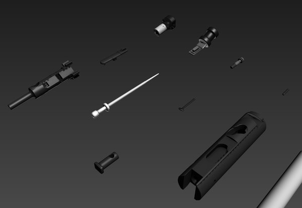 한국어 K2 라이플 상세 정보 3D 모델 - TurboSquid 1079338