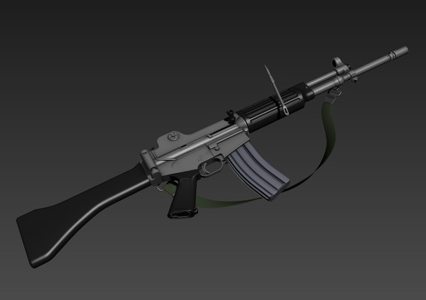 한국어 K2 라이플 상세 정보 3D 모델 - TurboSquid 1079338