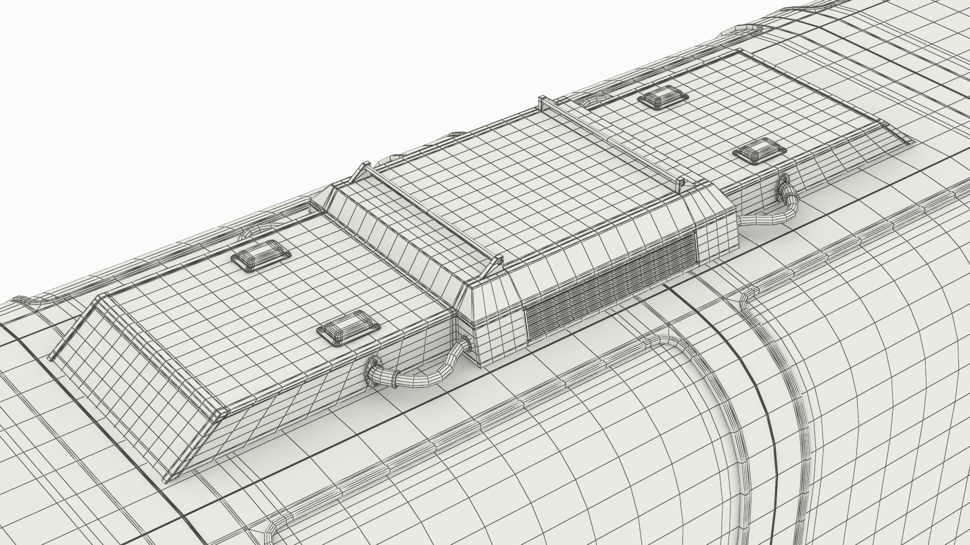 Second-Class Train Car With Side Corridor Layout Red With Interior ...