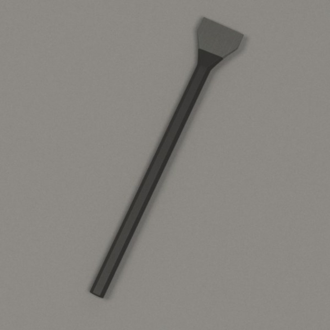 Chisel Stonework 3d Model