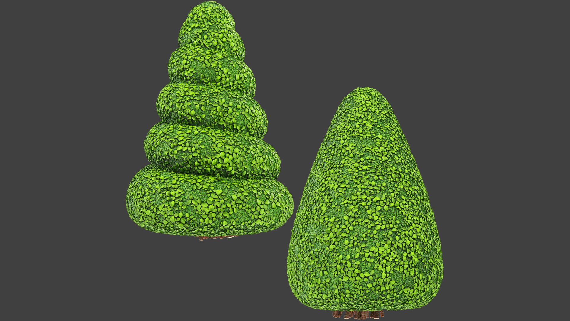 Stylized Bushes Collection V3 3D - TurboSquid 2095222