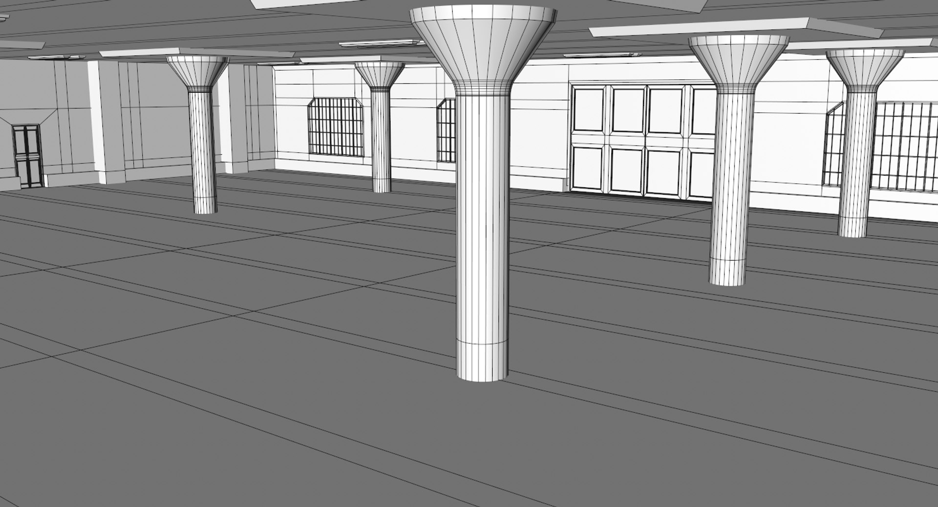 3D Warehouse Architecture Structure - TurboSquid 1387855