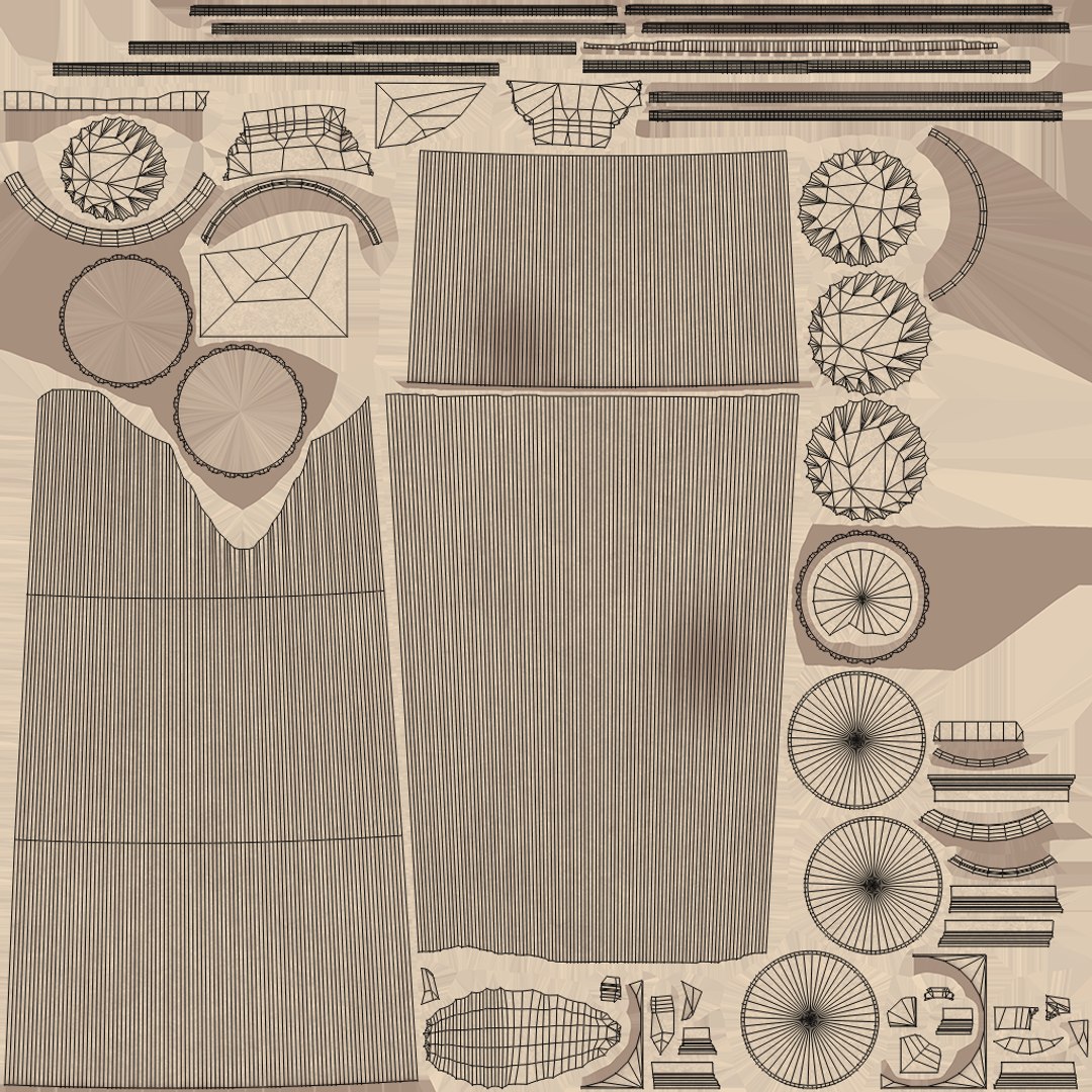 3D Model Doric Columns - TurboSquid 1639570