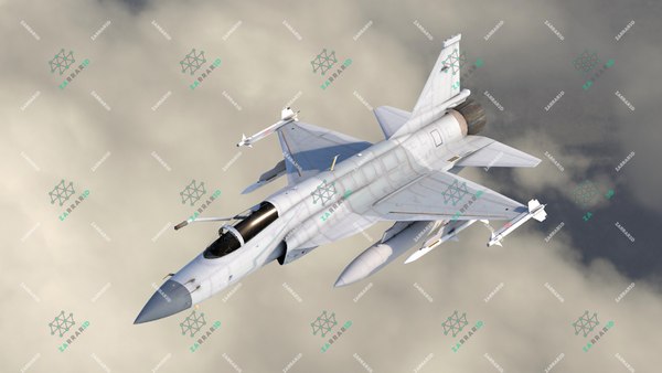 Jf-17 rigged 3D model - TurboSquid 1681630