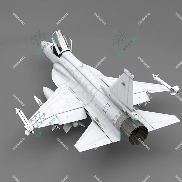 Jf-17 rigged 3D model - TurboSquid 1681630