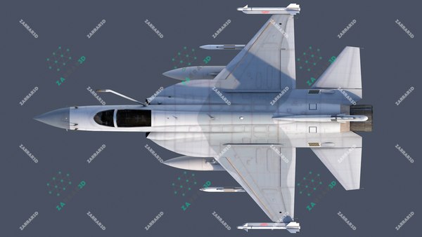 Jf-17 rigged 3D model - TurboSquid 1681630