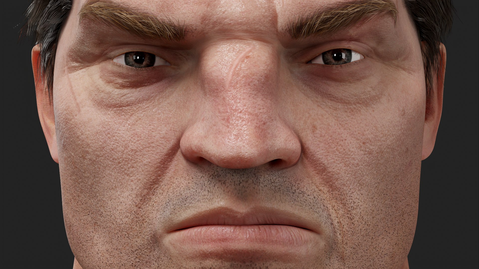 3D Steven Realistic model of male head model - TurboSquid 1879848