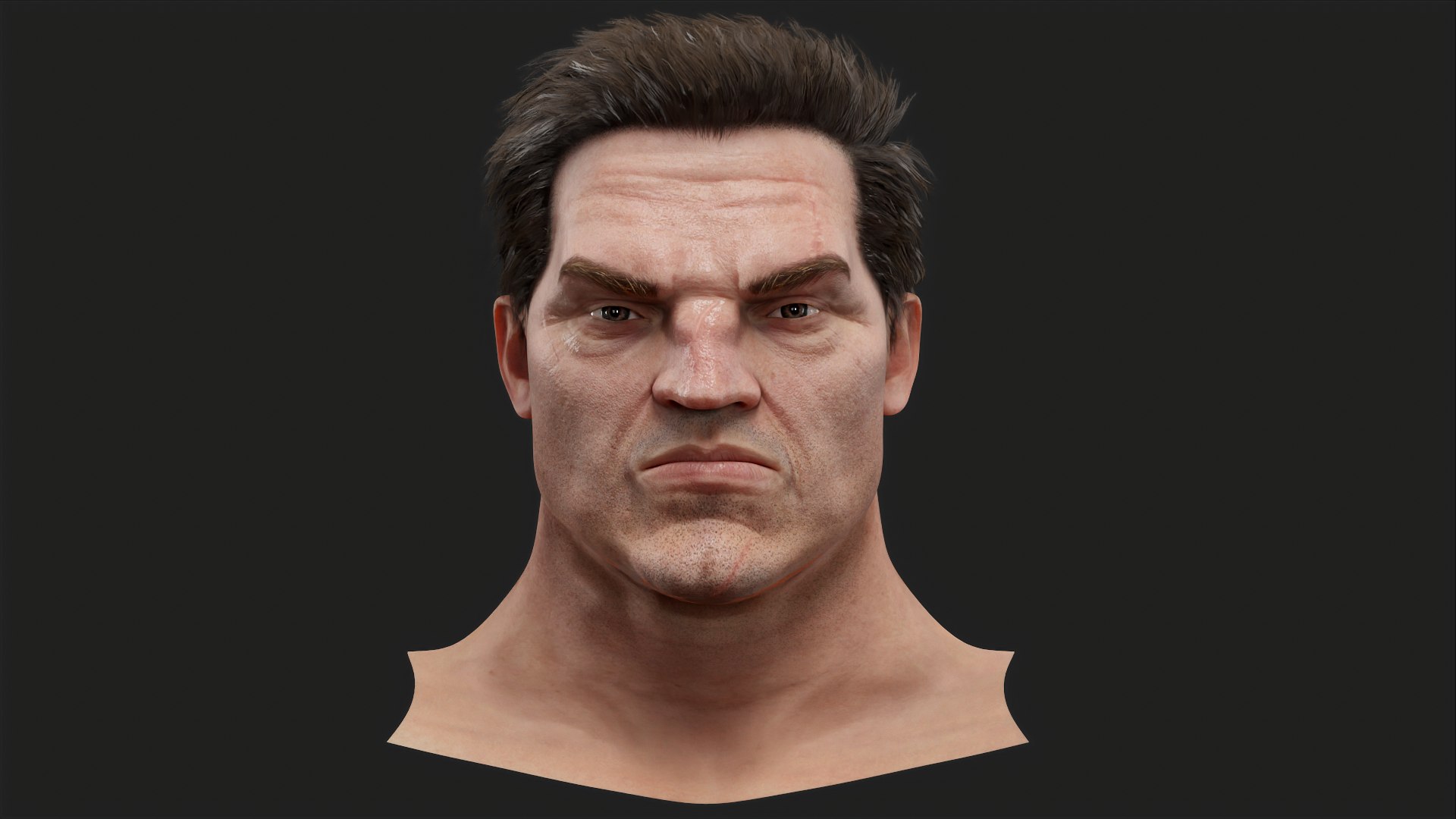 3D Steven Realistic model of male head model - TurboSquid 1879848