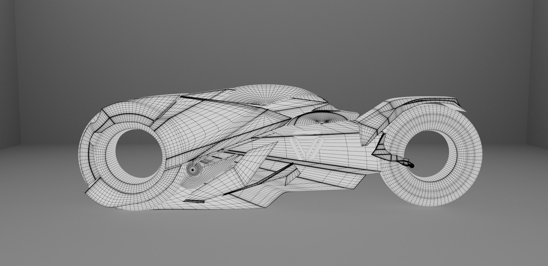 3D Science Fiction Bike - TurboSquid 1962948