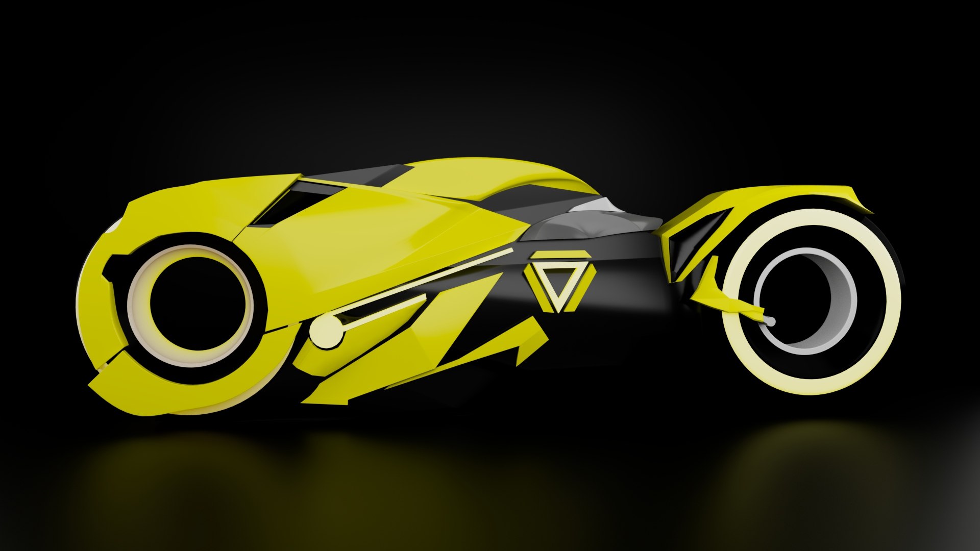 3D Science Fiction Bike - TurboSquid 1962948