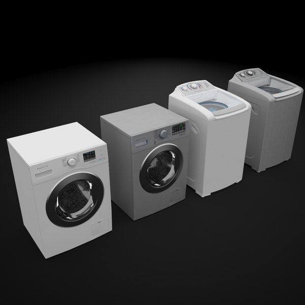 Washing Machine 3D Models for Download | TurboSquid