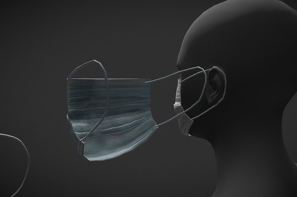 3D model disposable medical mask - TurboSquid 1570430