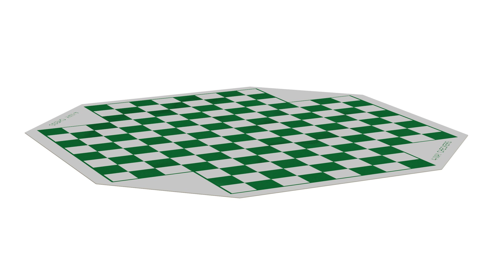3D Checkers Board For 4 Players Model - TurboSquid 2006699