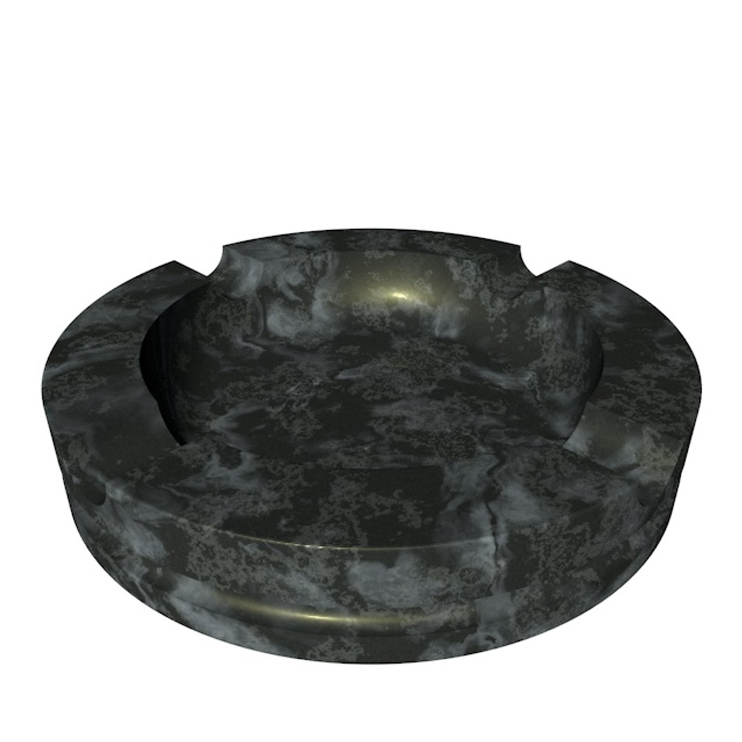 Ashtray 3D Model - TurboSquid 1247457