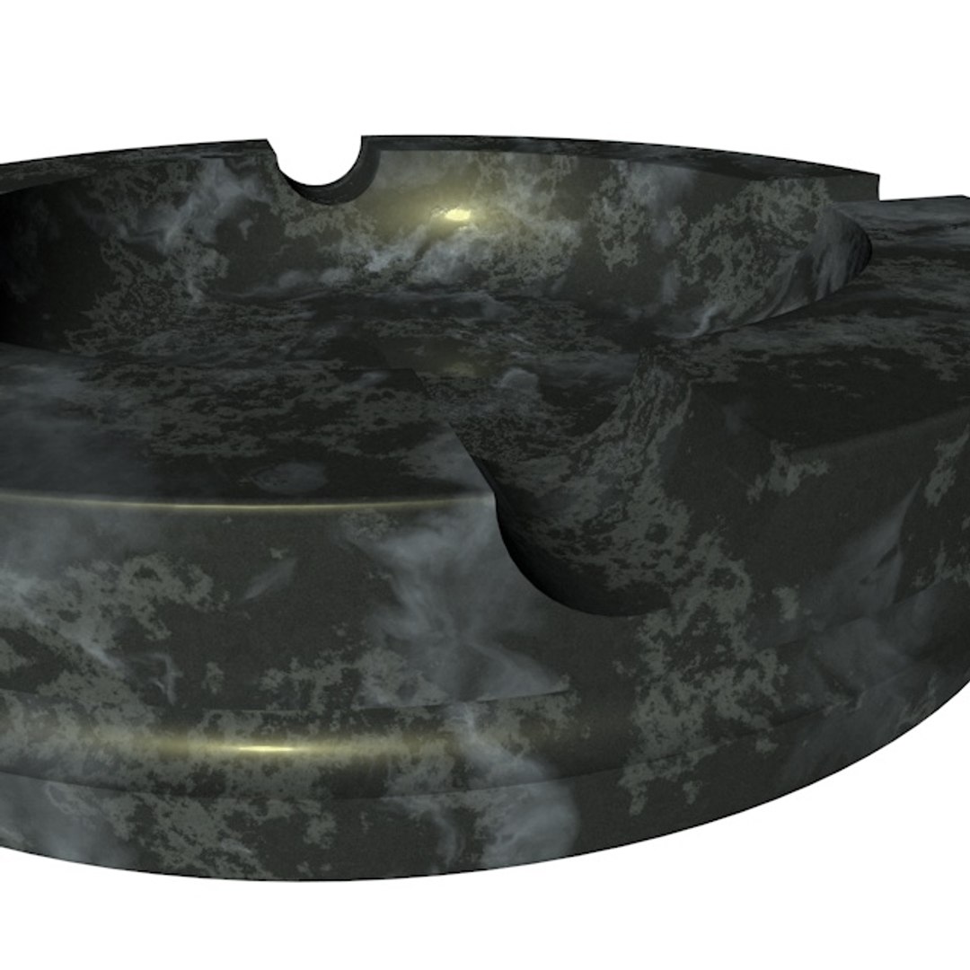 Ashtray 3D Model - TurboSquid 1247457