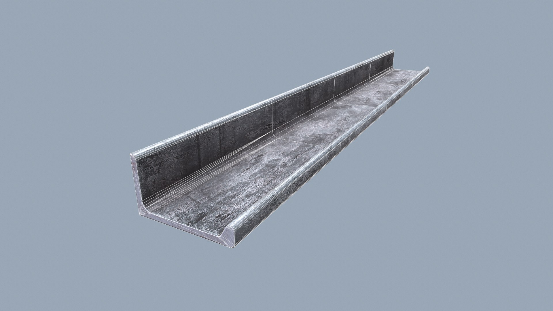 Angle Steel Beam CLR10 Low-poly Model 3D Model - TurboSquid 1883855