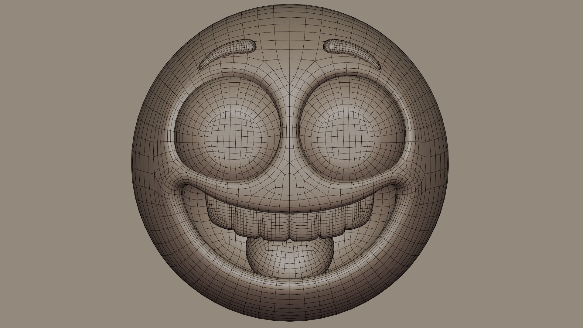 Emoji Smile 3D Model - TurboSquid 2417671