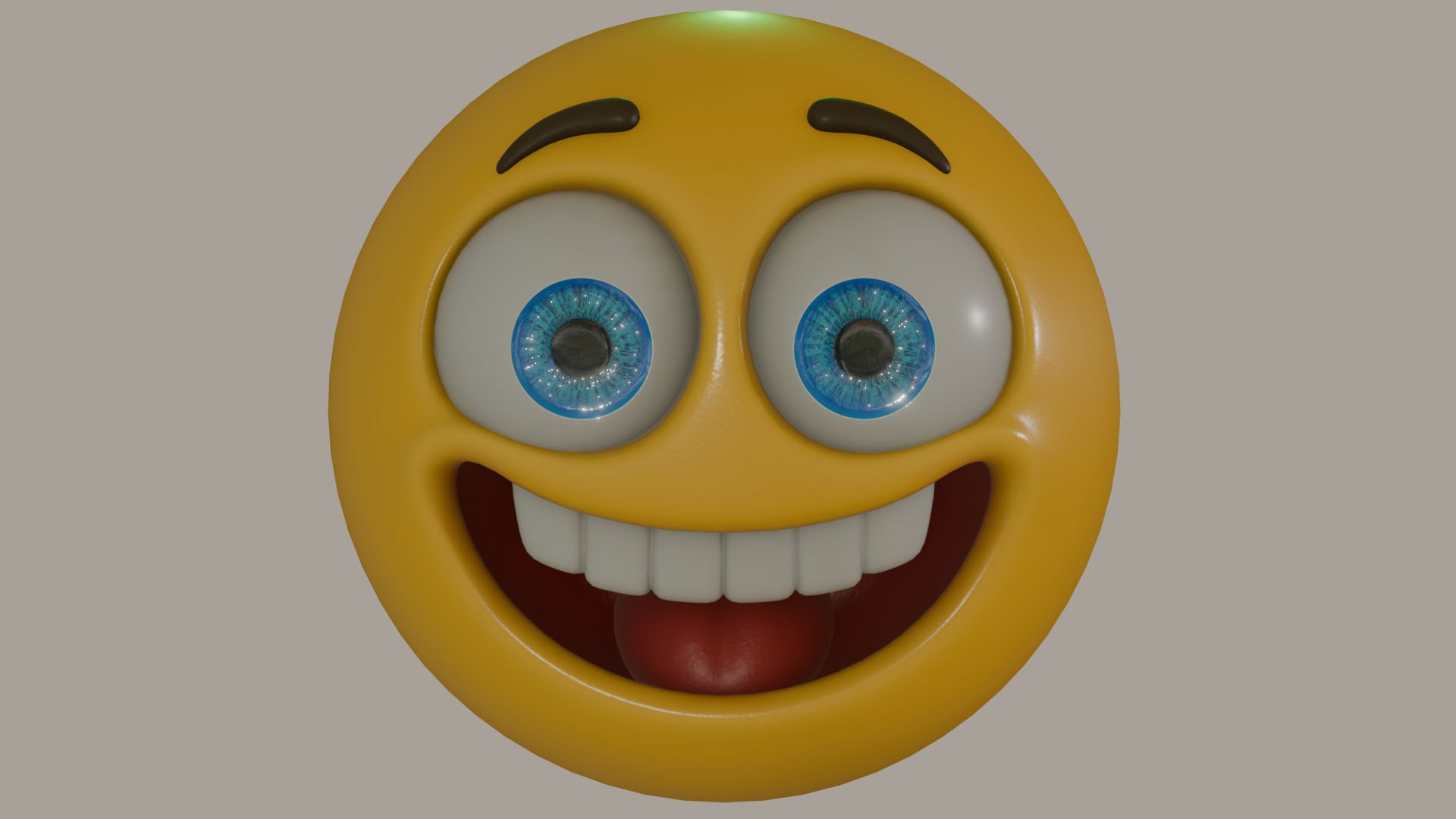 Emoji Smile 3D Model - TurboSquid 2417671